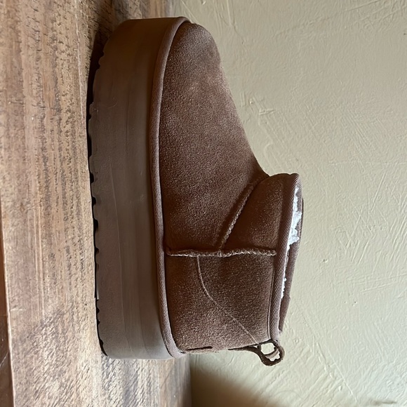UGG | Shoes | Platform Ultra Mini Uggs In The Color Chestnut Womans ...